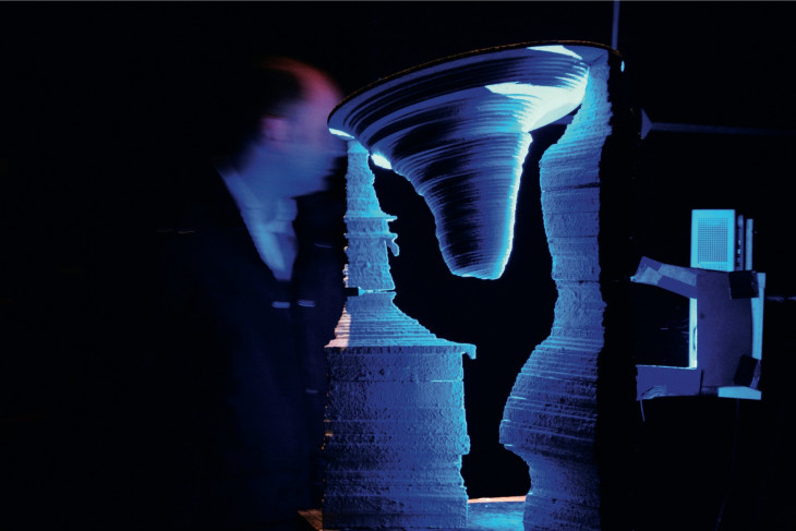 Marco Bagnoli's 'The Wheel of Time' exhibition opens at Chifte Hammam