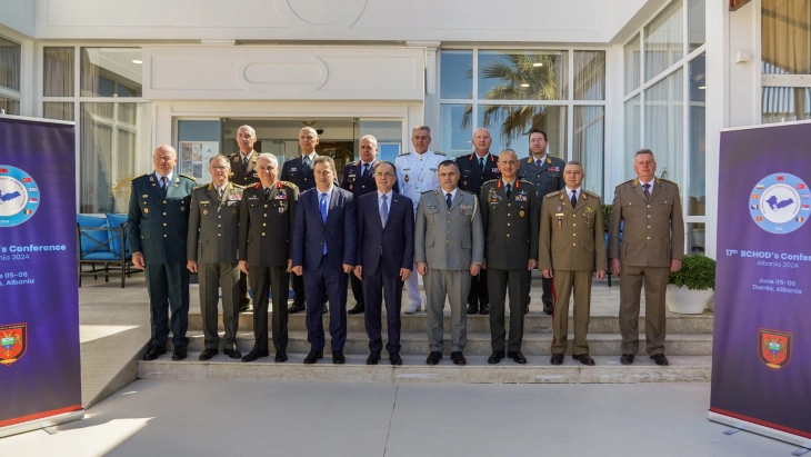 Lieutenant General Gjurchinovski at 17th Balkan Countries Chiefs of ...